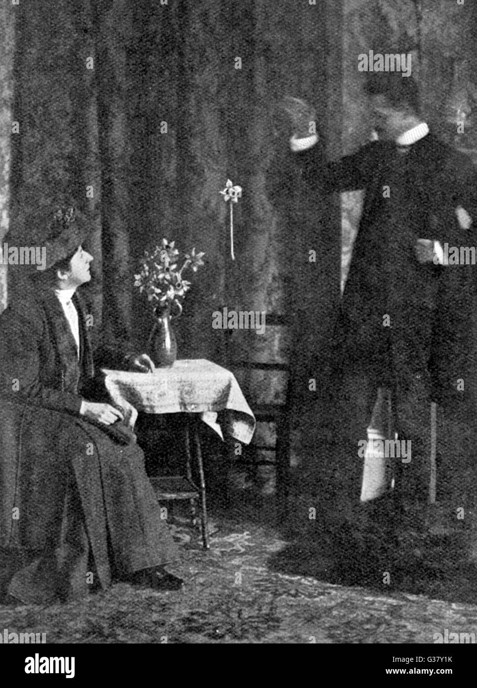 Paranormal: William S. Marriott flower levitation trick Stock Photo - Alamy