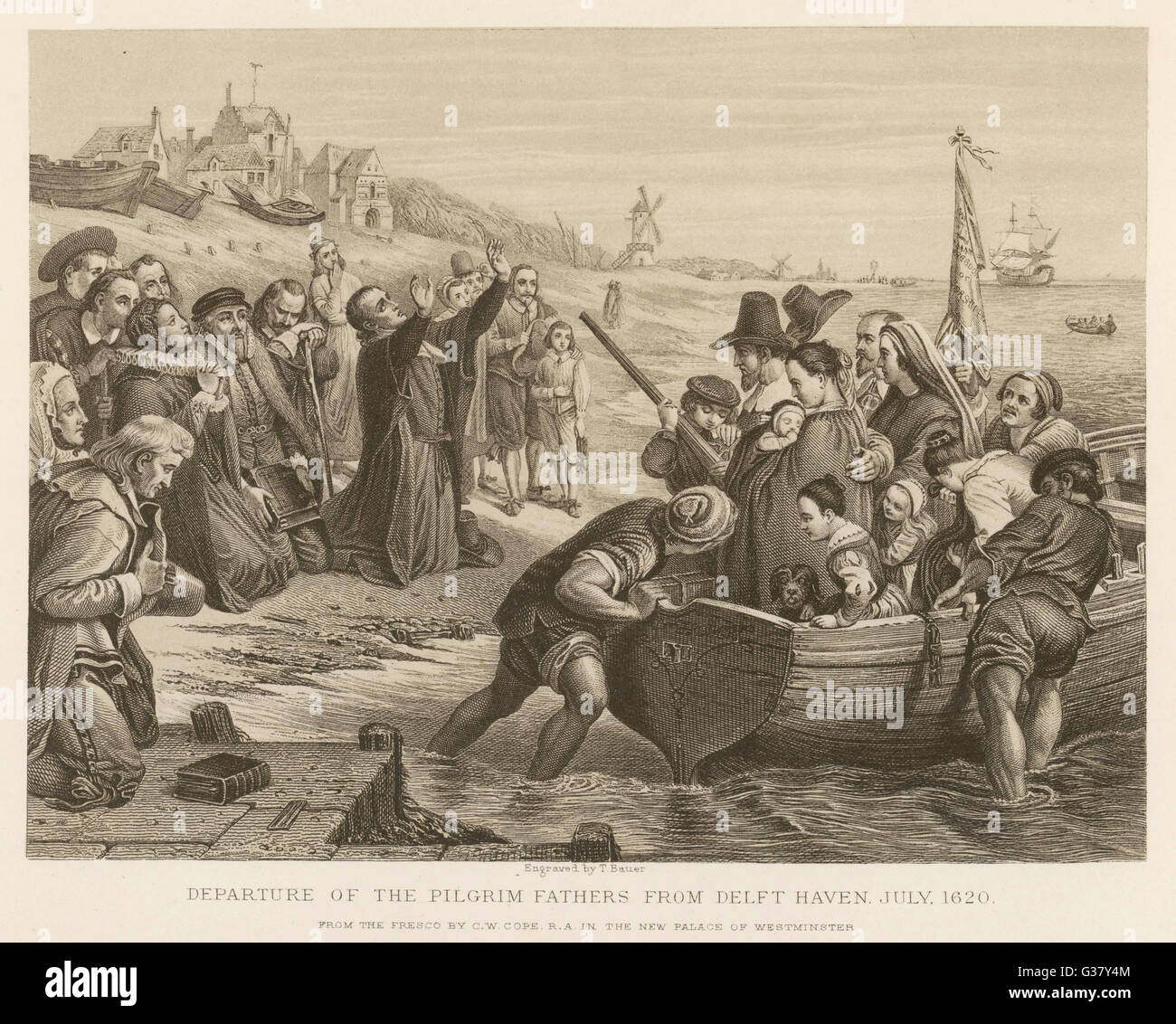 1620 Pilgrims High Resolution Stock Photography and Images - Alamy