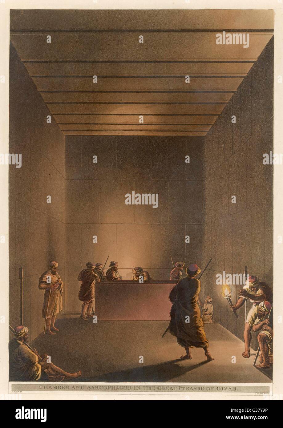 Khufu pyramid interior hi-res stock photography and images - Alamy