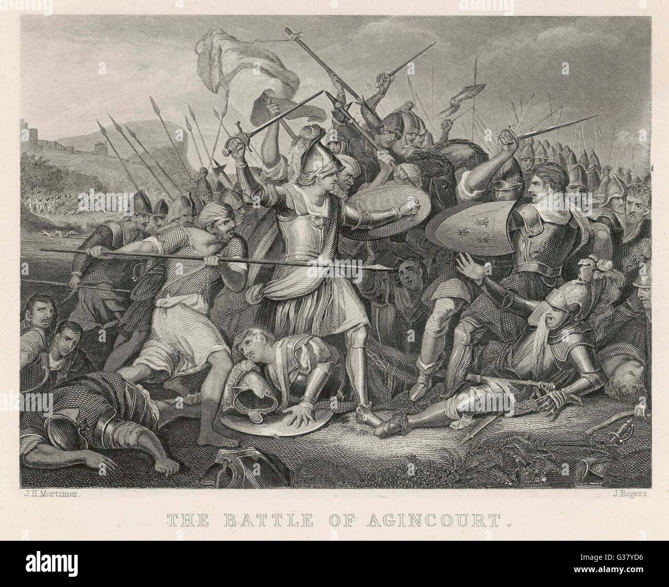 100 years war 1415 hi-res stock photography and images - Alamy