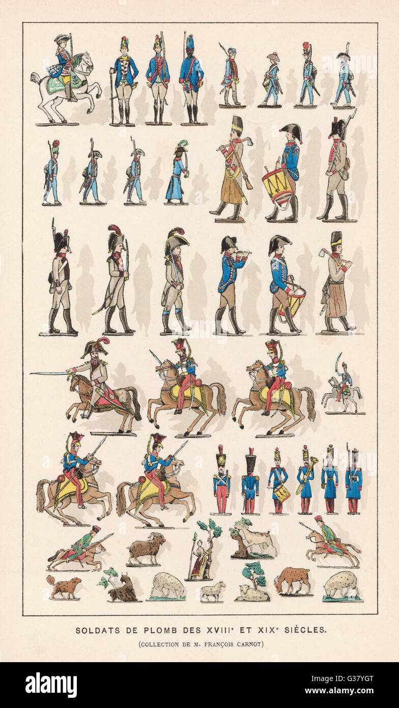 Lead soldiers 19th century hi-res stock photography and images - Alamy