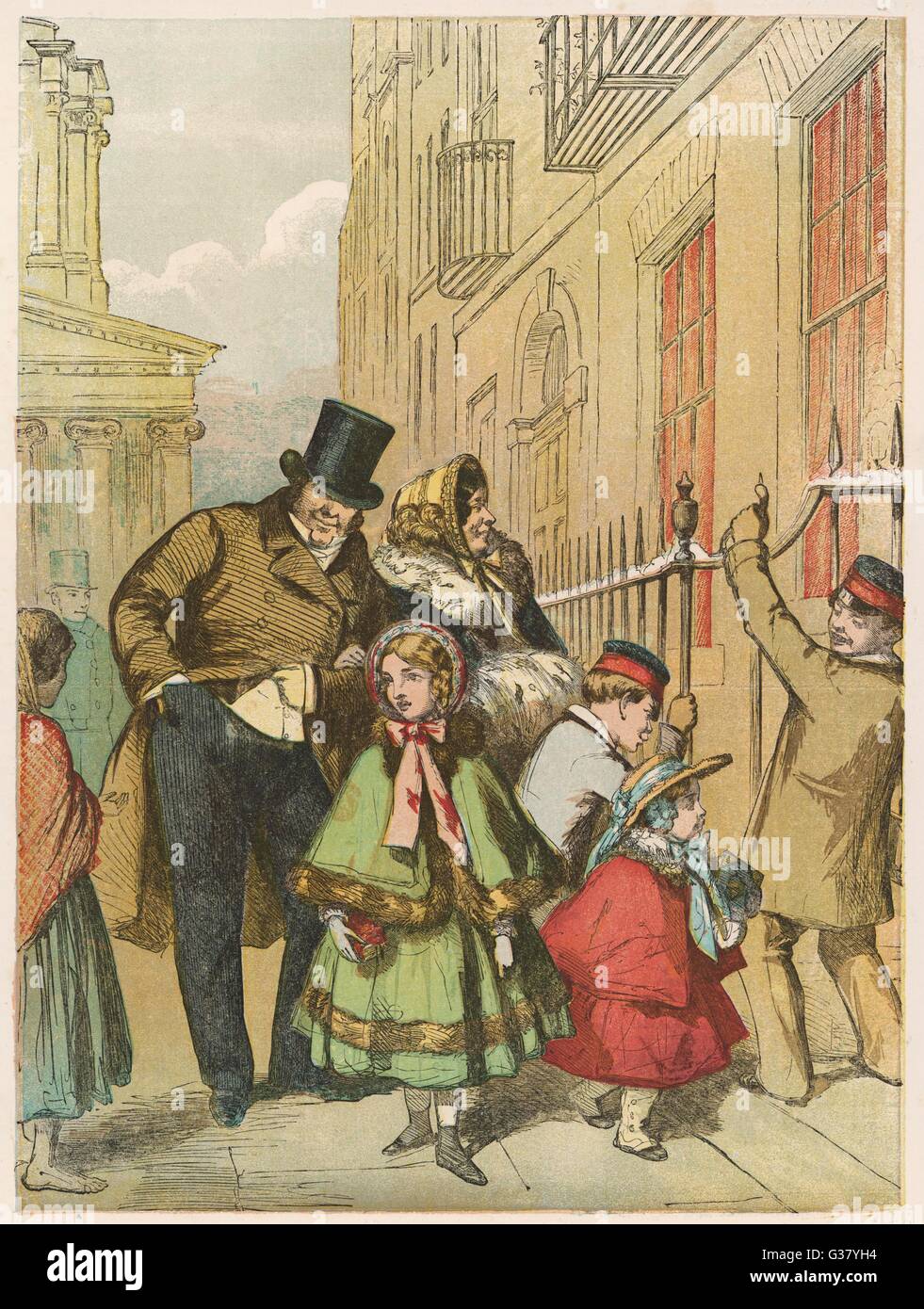 Victorian middle class christmas hi-res stock photography and images ...