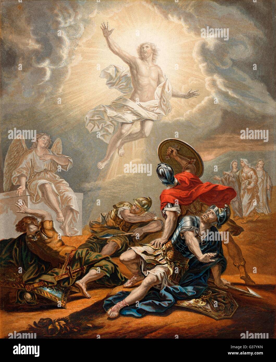 Jesus tomb angels hi-res stock photography and images - Alamy