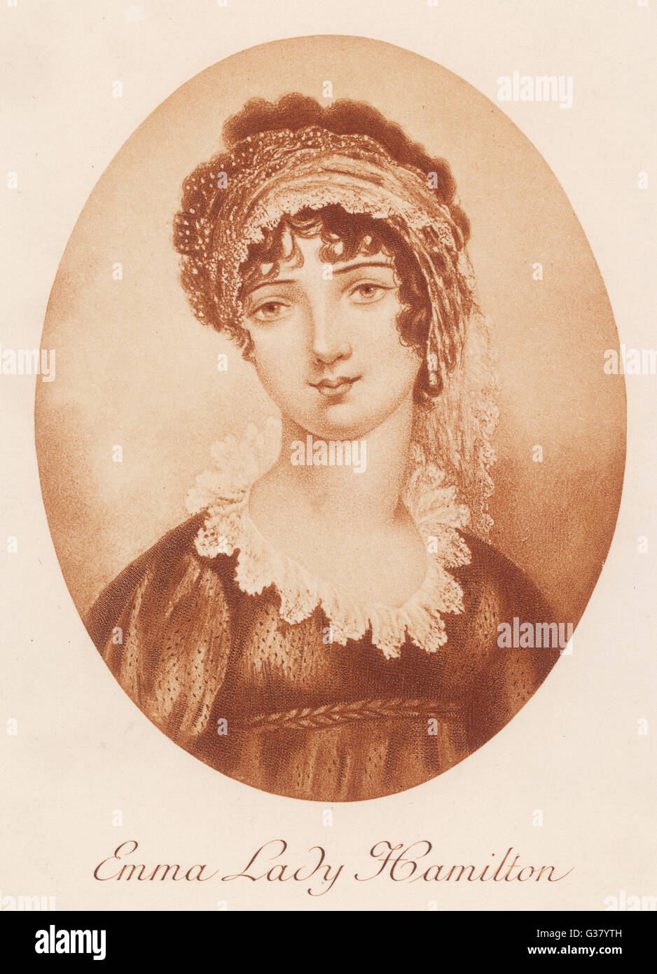 EMMA, LADY HAMILTON Stock Photo - Alamy