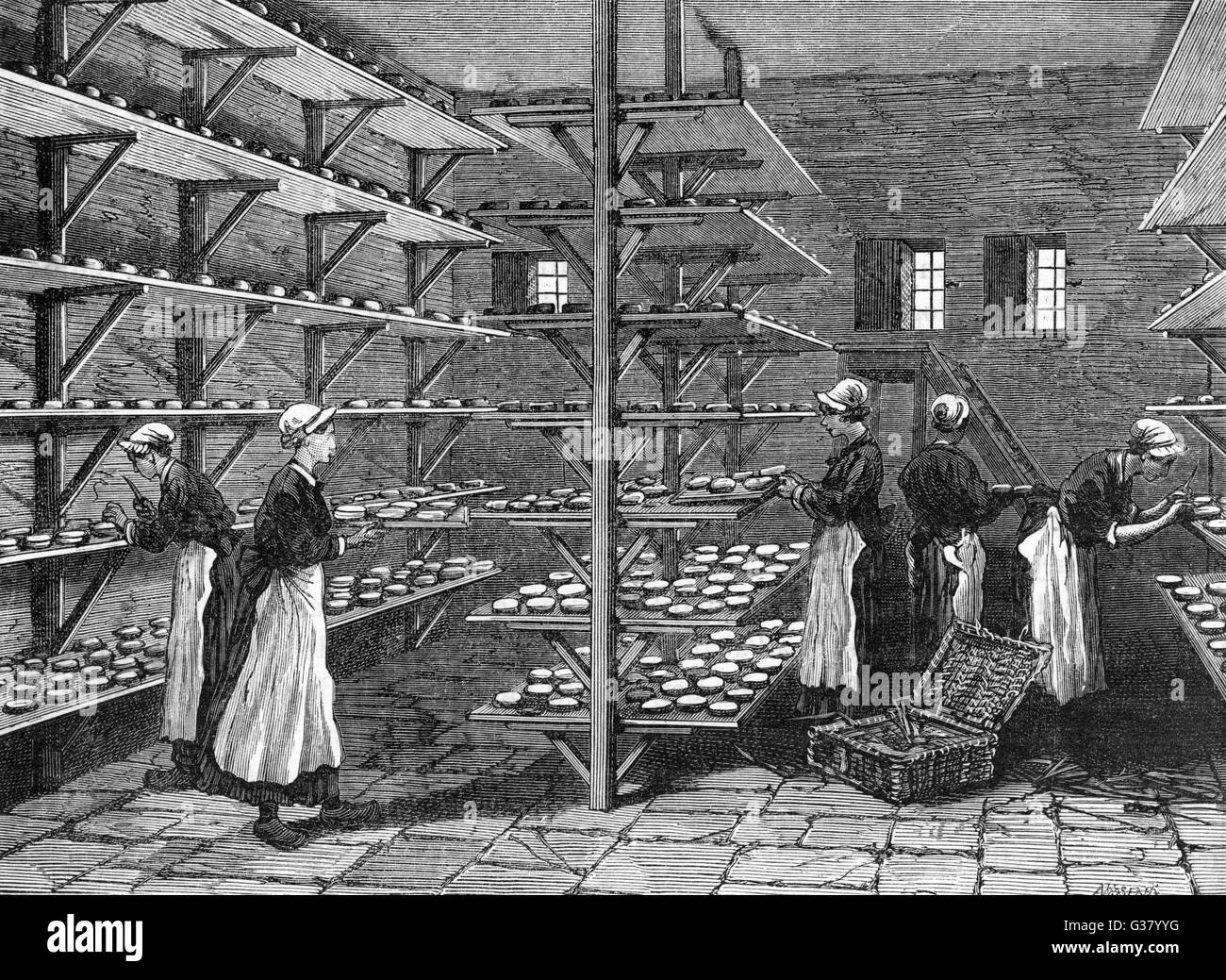 Food making process Black and White Stock Photos & Images - Alamy