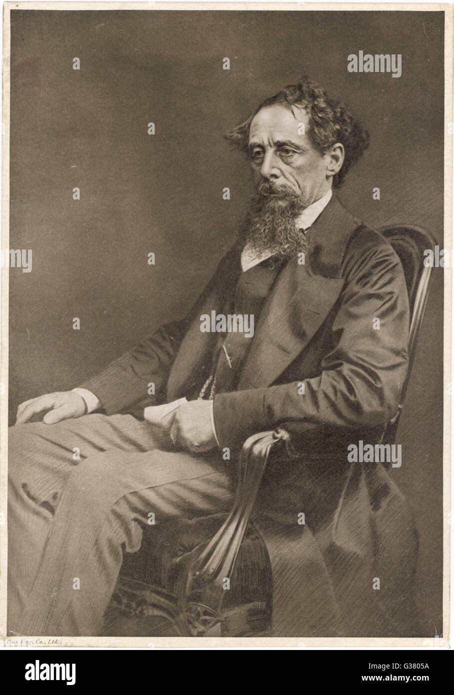 CHARLES DICKENS Writer. Date: 1812 - 1870 Stock Photo - Alamy