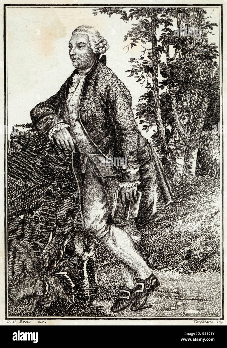 David hume scottish historian philosopher date hi-res stock photography ...