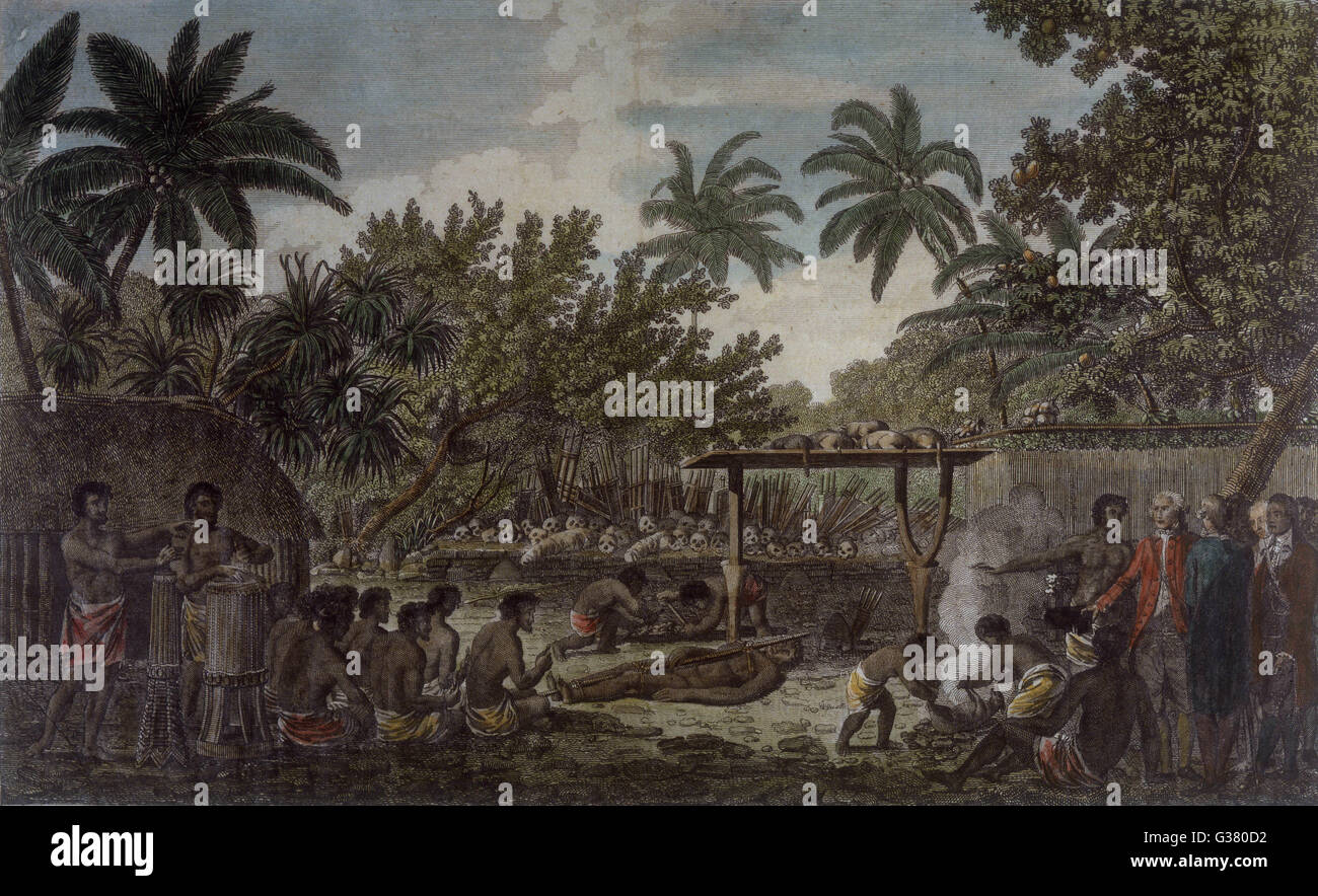 Captain cook tahiti hi-res stock photography and images - Alamy