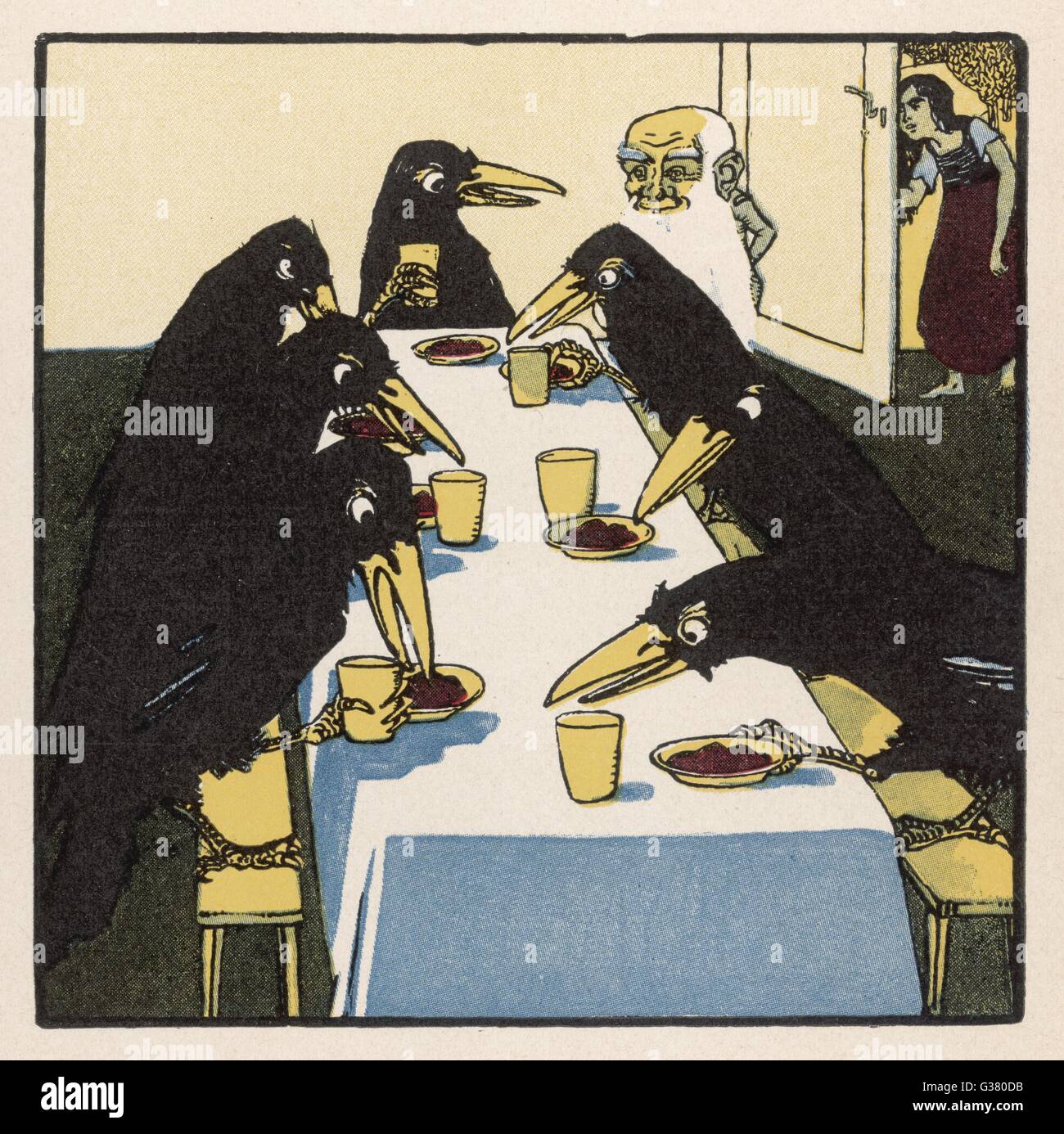 The seven ravens hi-res stock photography and images - Alamy