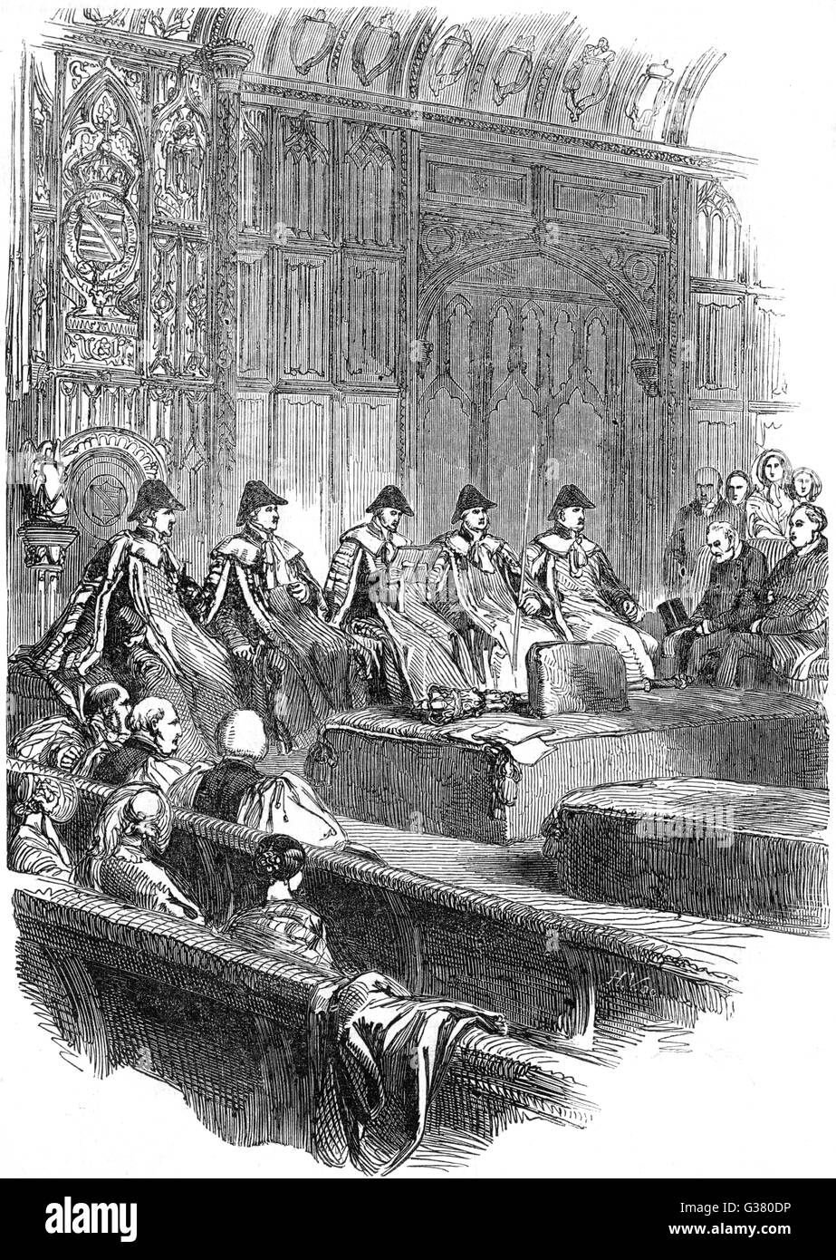 Parliament opening 1847 hi-res stock photography and images - Alamy