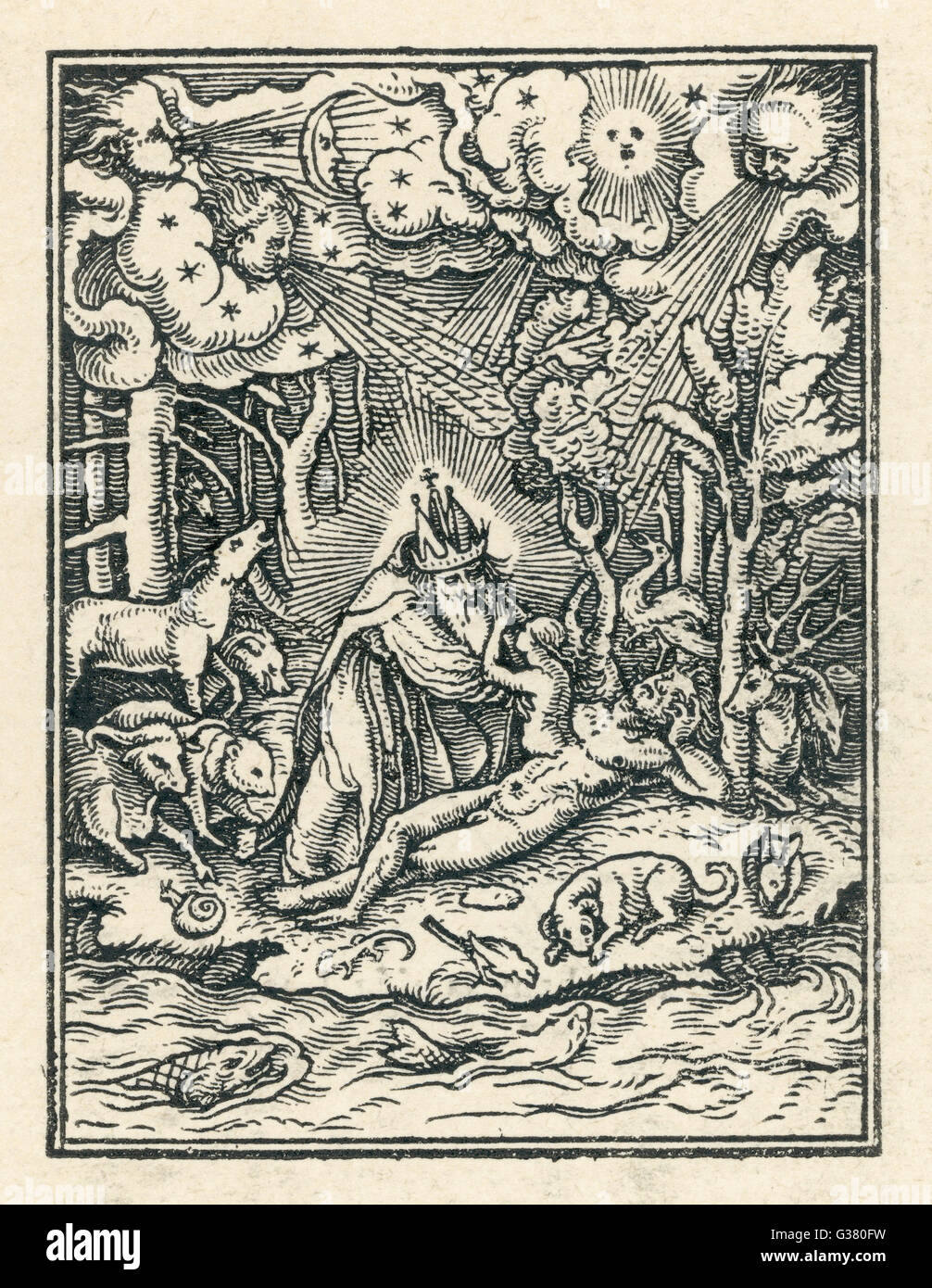 GOD CREATES WOMAN Stock Photo - Alamy