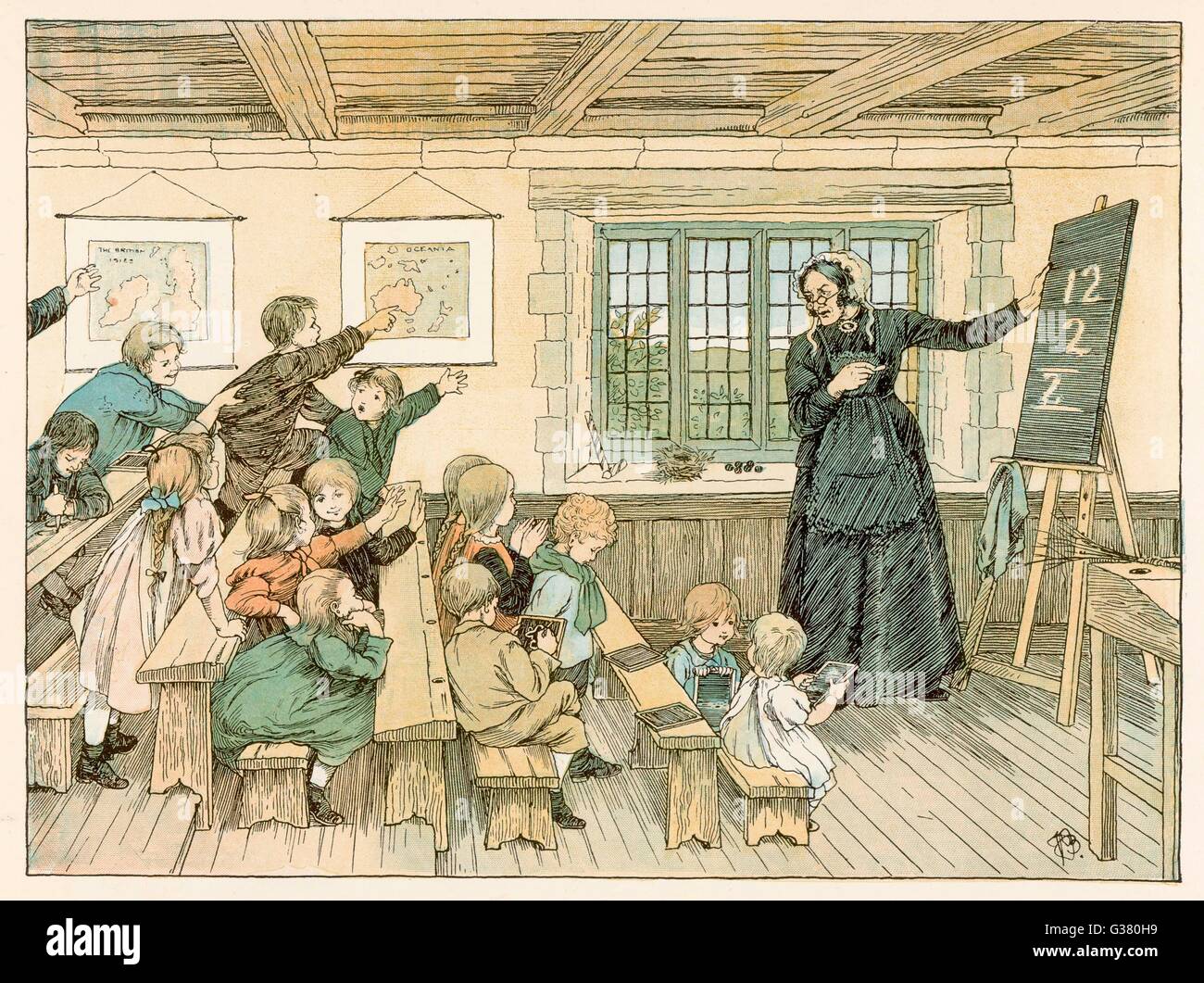 School education 19th century hi-res stock photography and images - Alamy