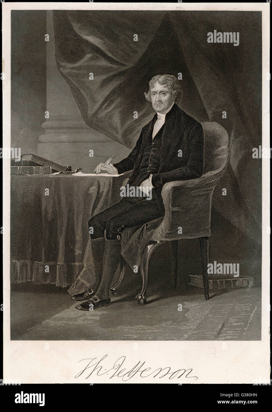 THOMAS JEFFERSON Third President of the United States Date: 1743 - 1826 ...