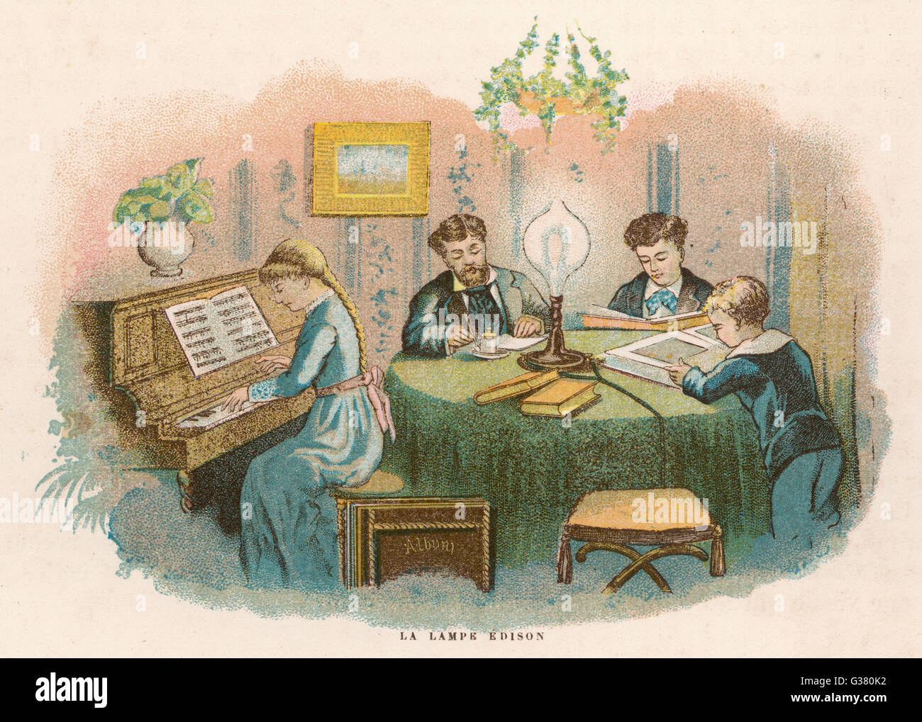 Edison family hi-res stock photography and images - Alamy