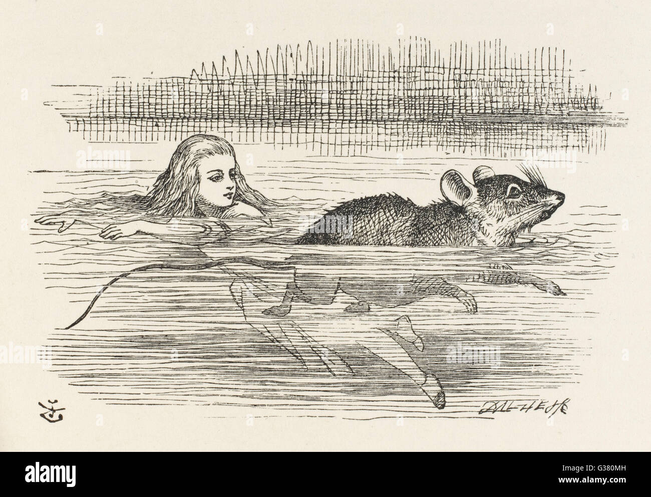 Alice in wonderland mouse hi-res stock photography and images - Alamy