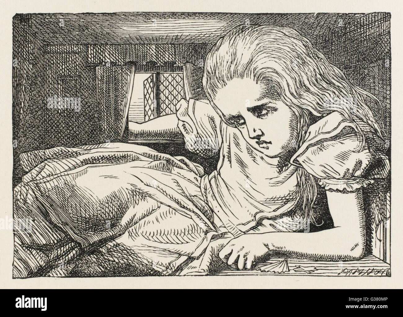 ALICE GROWS IN HOUSE Stock Photo - Alamy