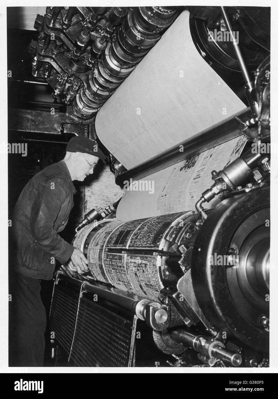 Rotary press hi-res stock photography and images - Alamy