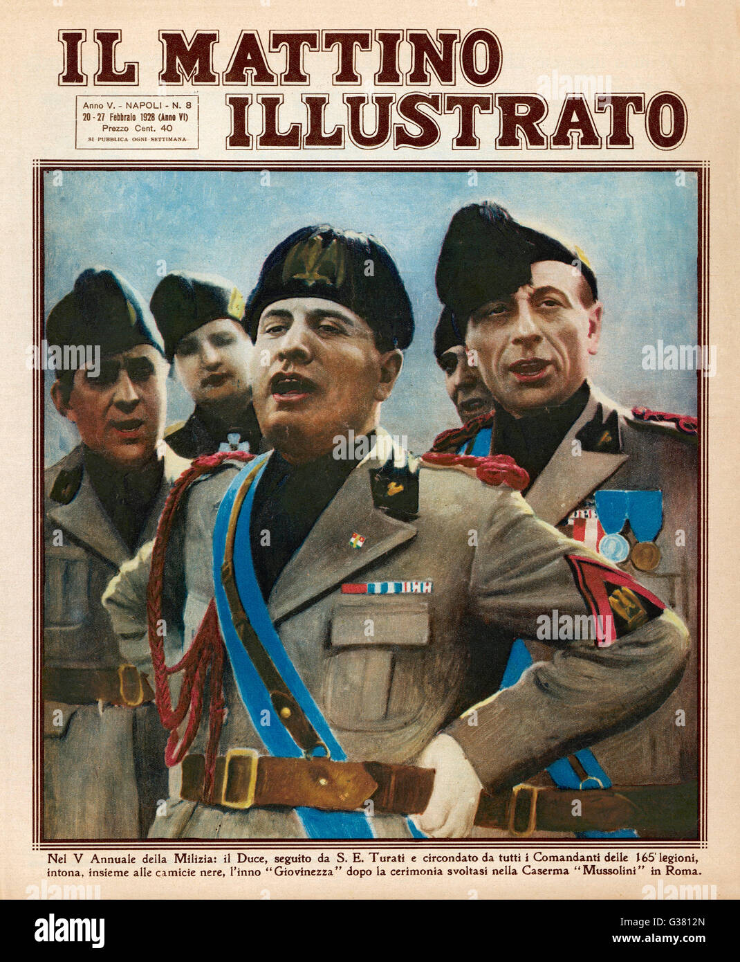 Italian dictator hi-res stock photography and images - Alamy