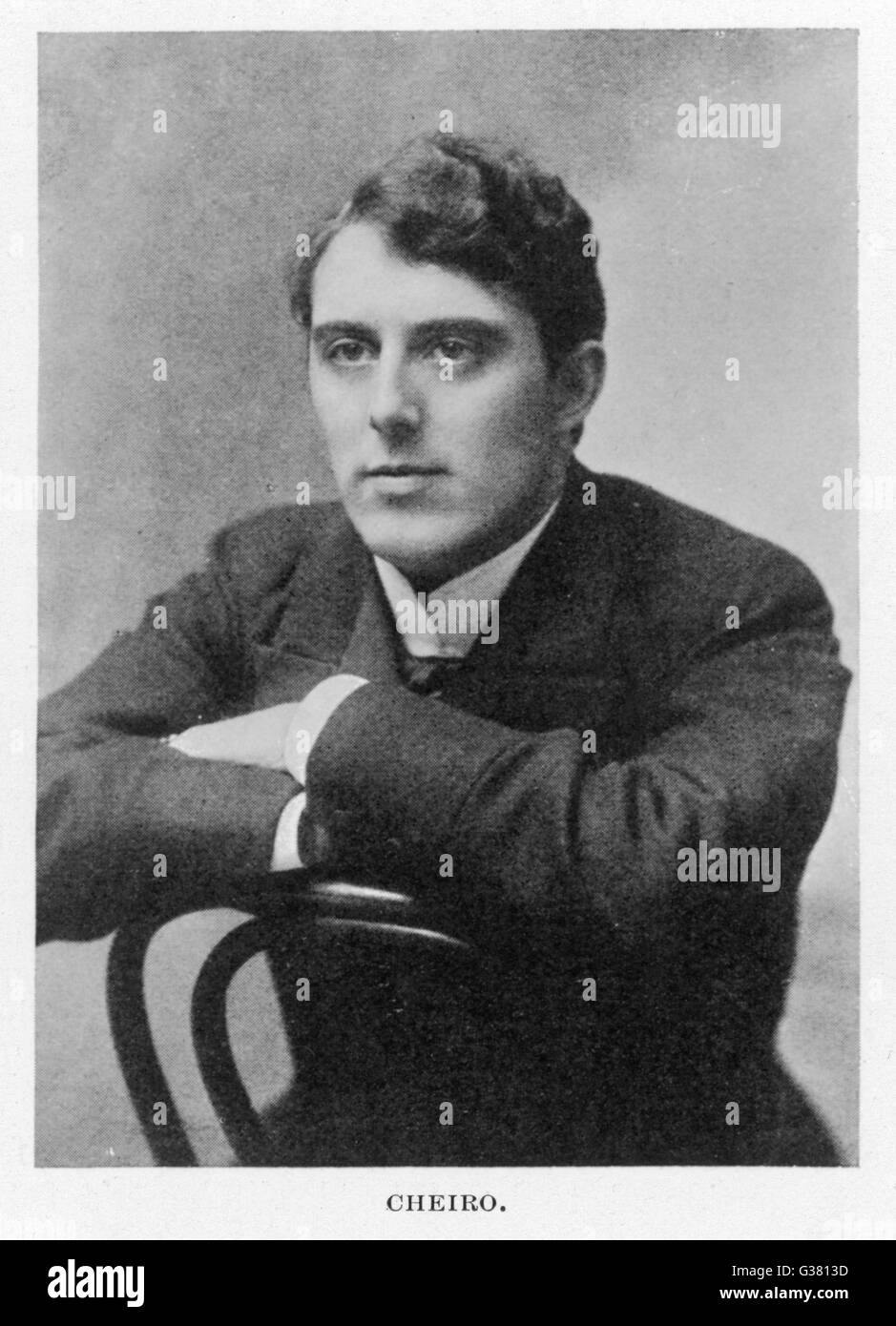 Count LOUIS HAMON [known as CHEIRO] Irish palm reader Date: 1866 - 1936 ...