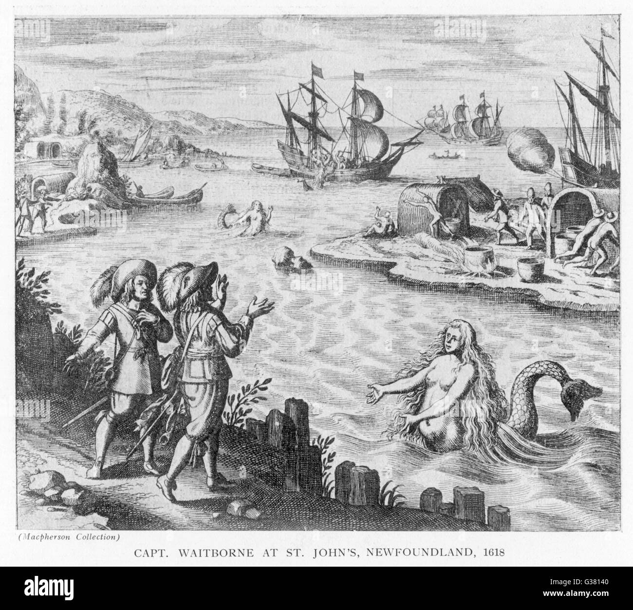WAITBORNE & MERMAID Stock Photo - Alamy
