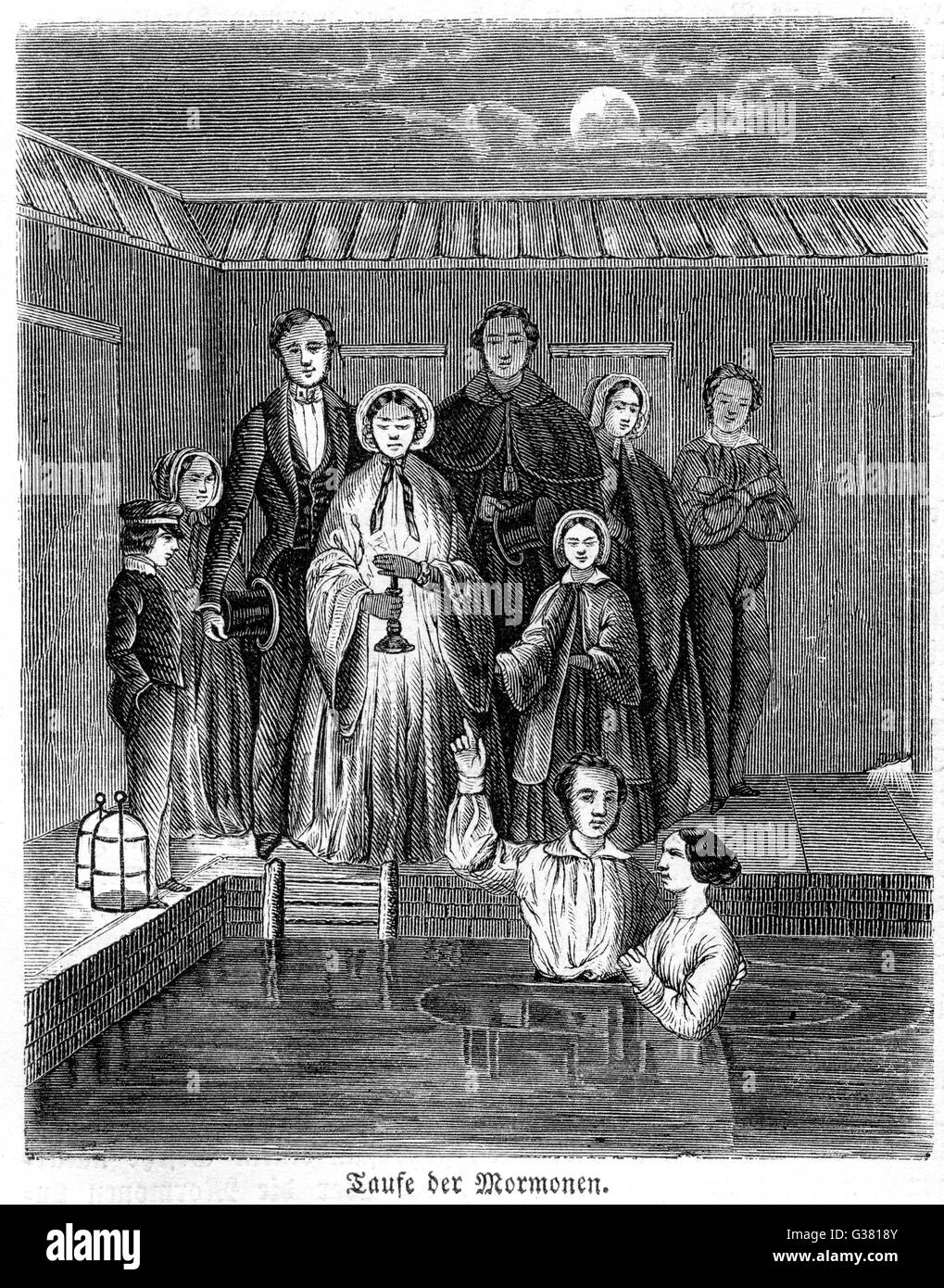Mormon baptism hi-res stock photography and images - Alamy