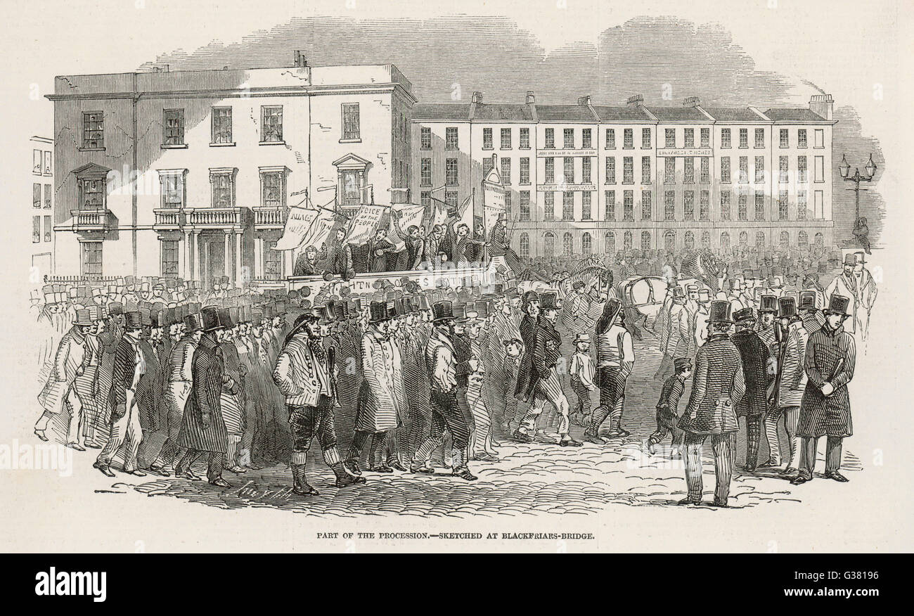 The chartist demonstration hi-res stock photography and images - Alamy