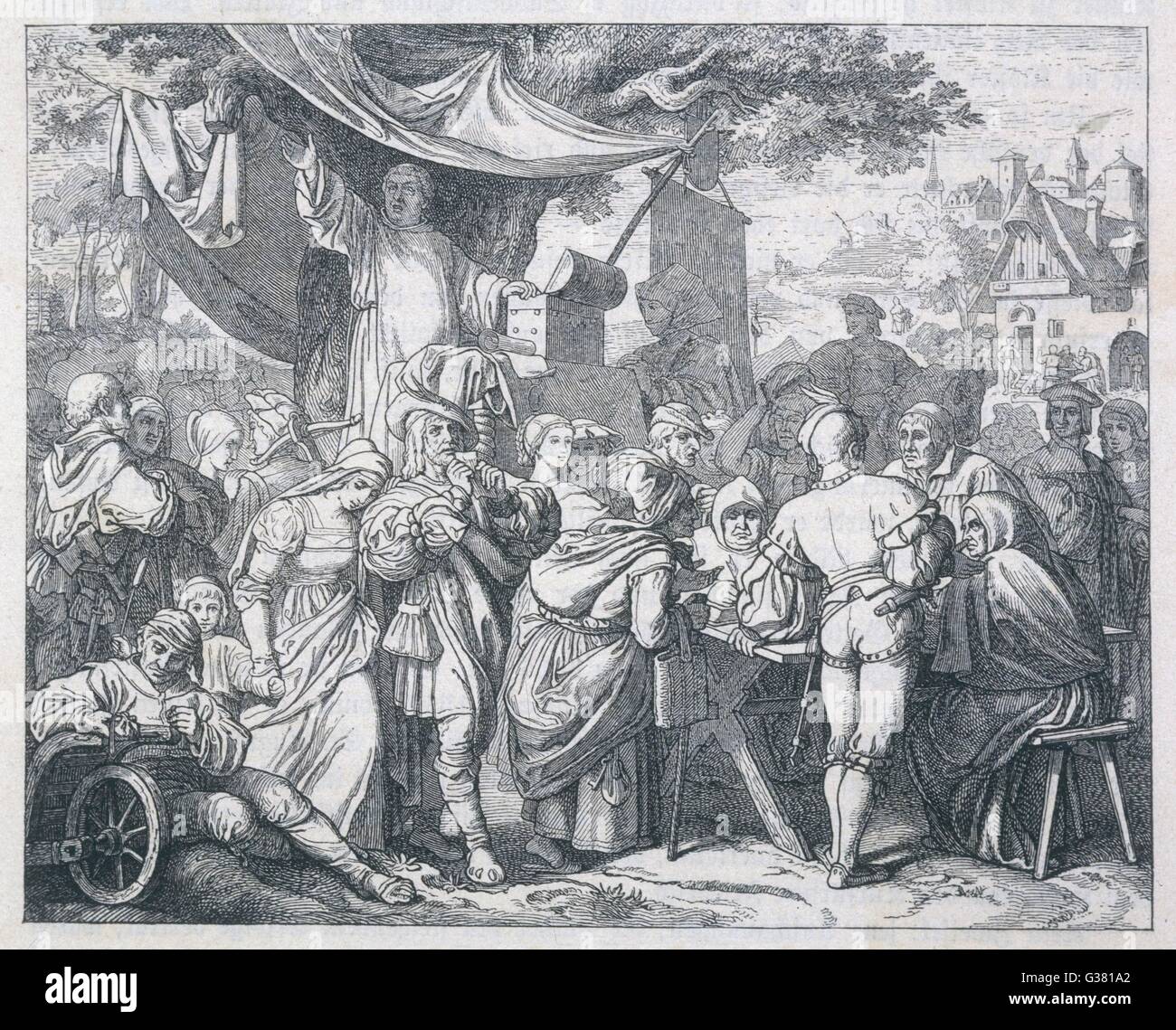 Johann Tetzel And Martin Luther