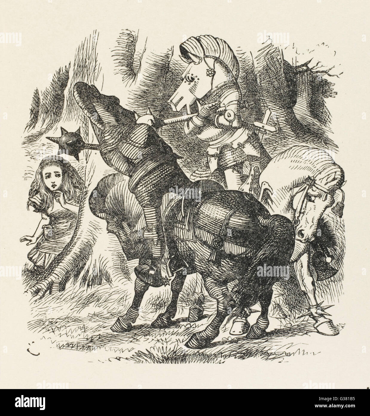 ALICE: KNIGHTS JOUST Stock Photo - Alamy