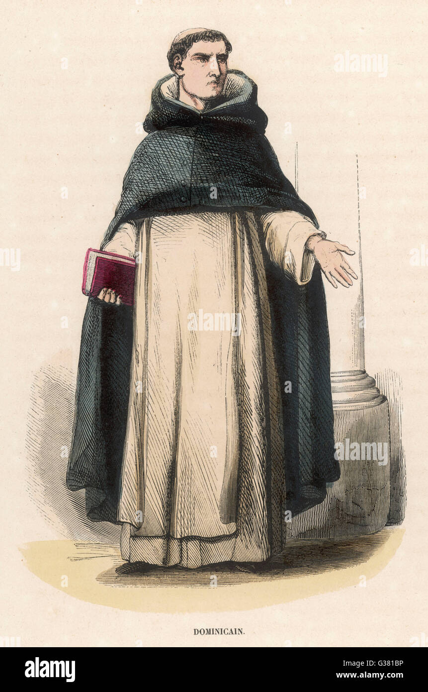 Dominican monk hi-res stock photography and images - Alamy