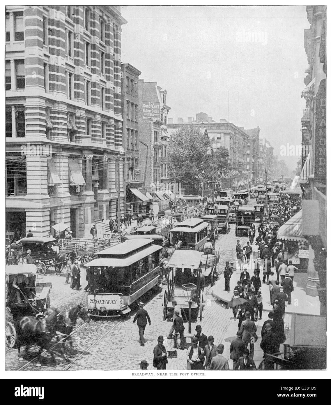 New york 1895 Black and White Stock Photos & Images - Alamy