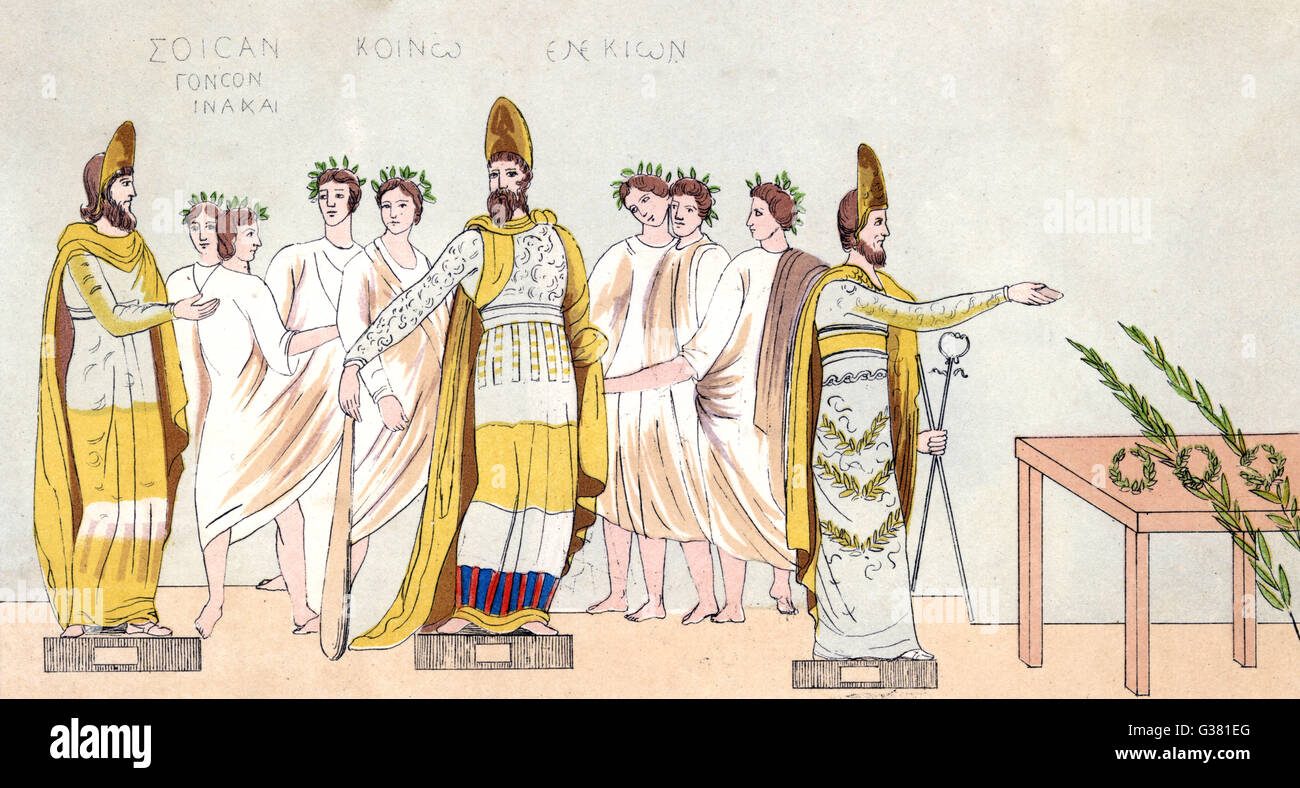 GREEK STAGE / HERAKLES Stock Photo - Alamy