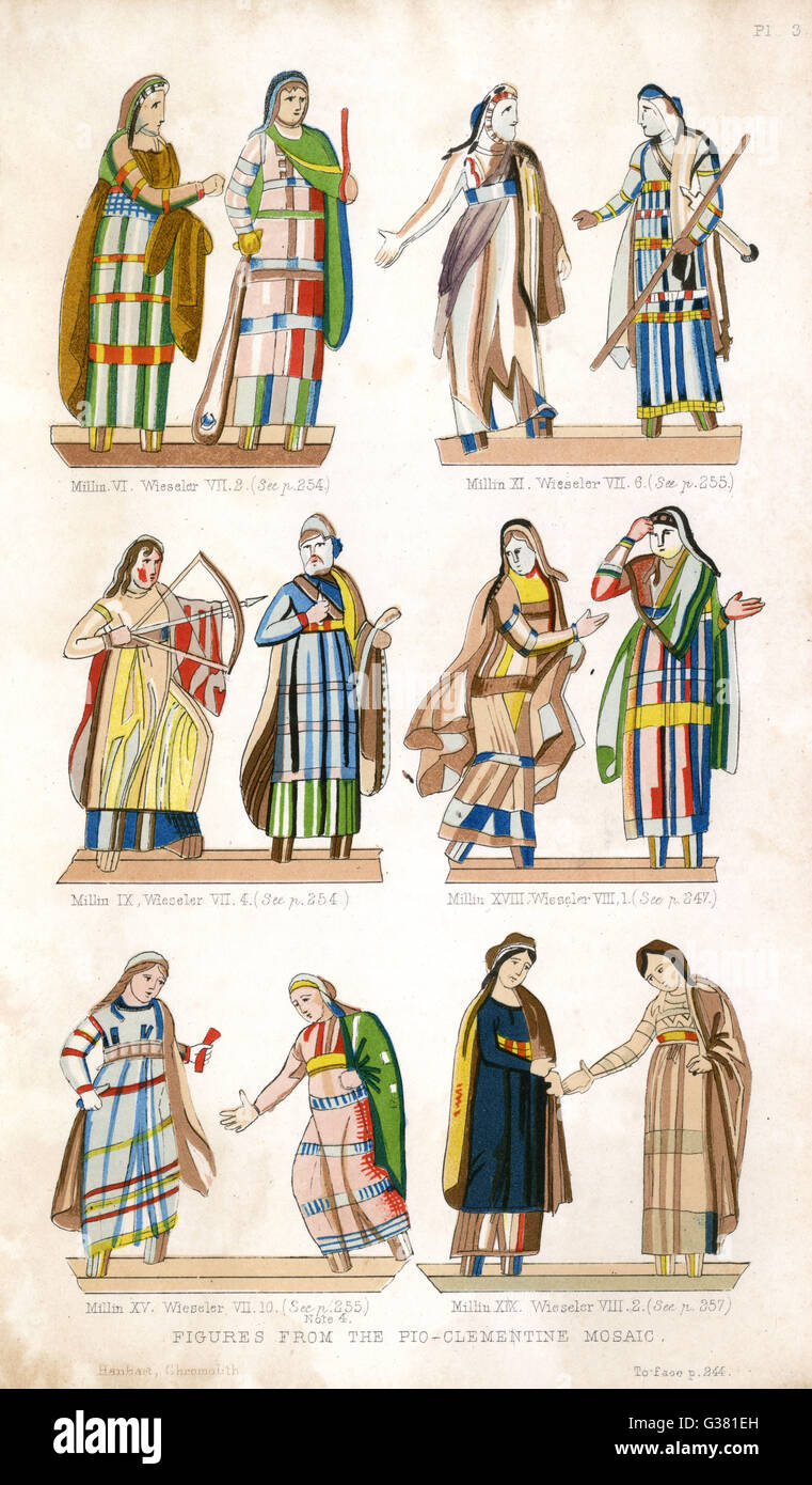 GREEK ACTORS/FROM MOSAIC Stock Photo - Alamy