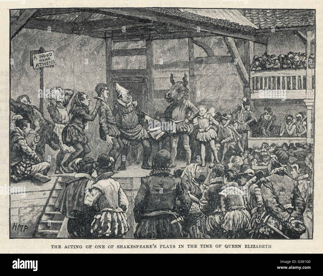 Elizabethan theatre hi-res stock photography and images - Alamy