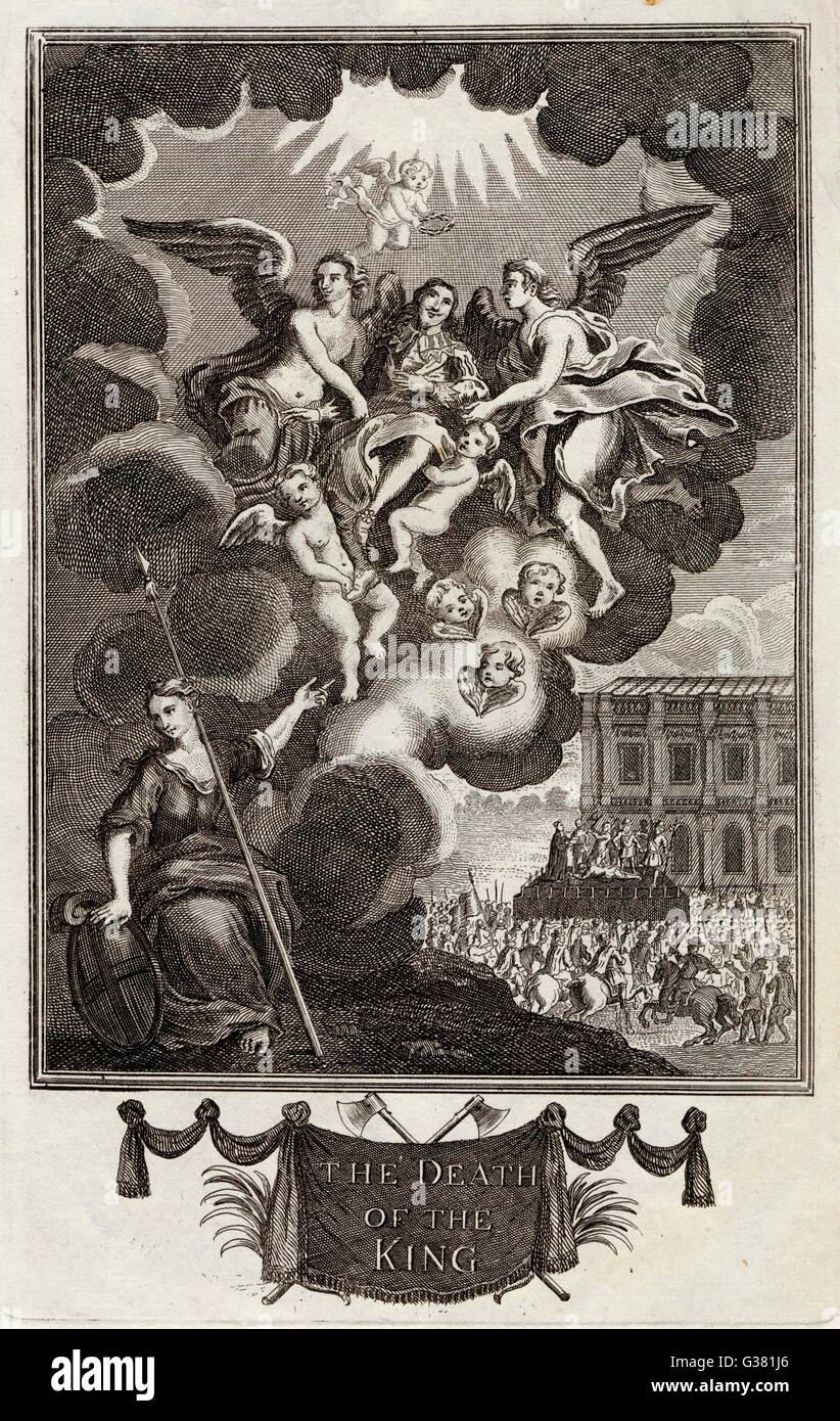 CHARLES I EXECUTED Stock Photo - Alamy