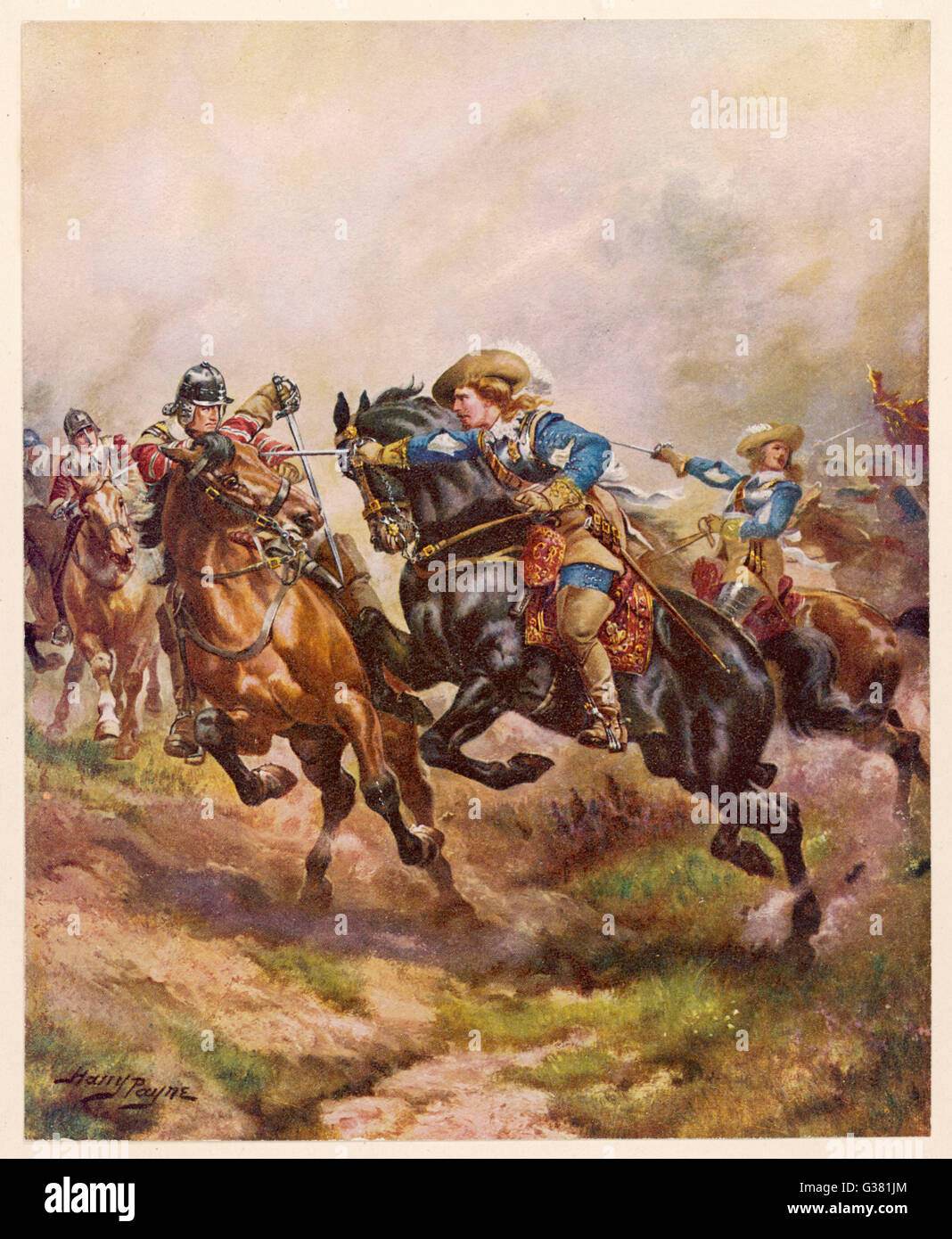 Battle of EDGEHILL : Prince Rupert's charge which, though it did not ...