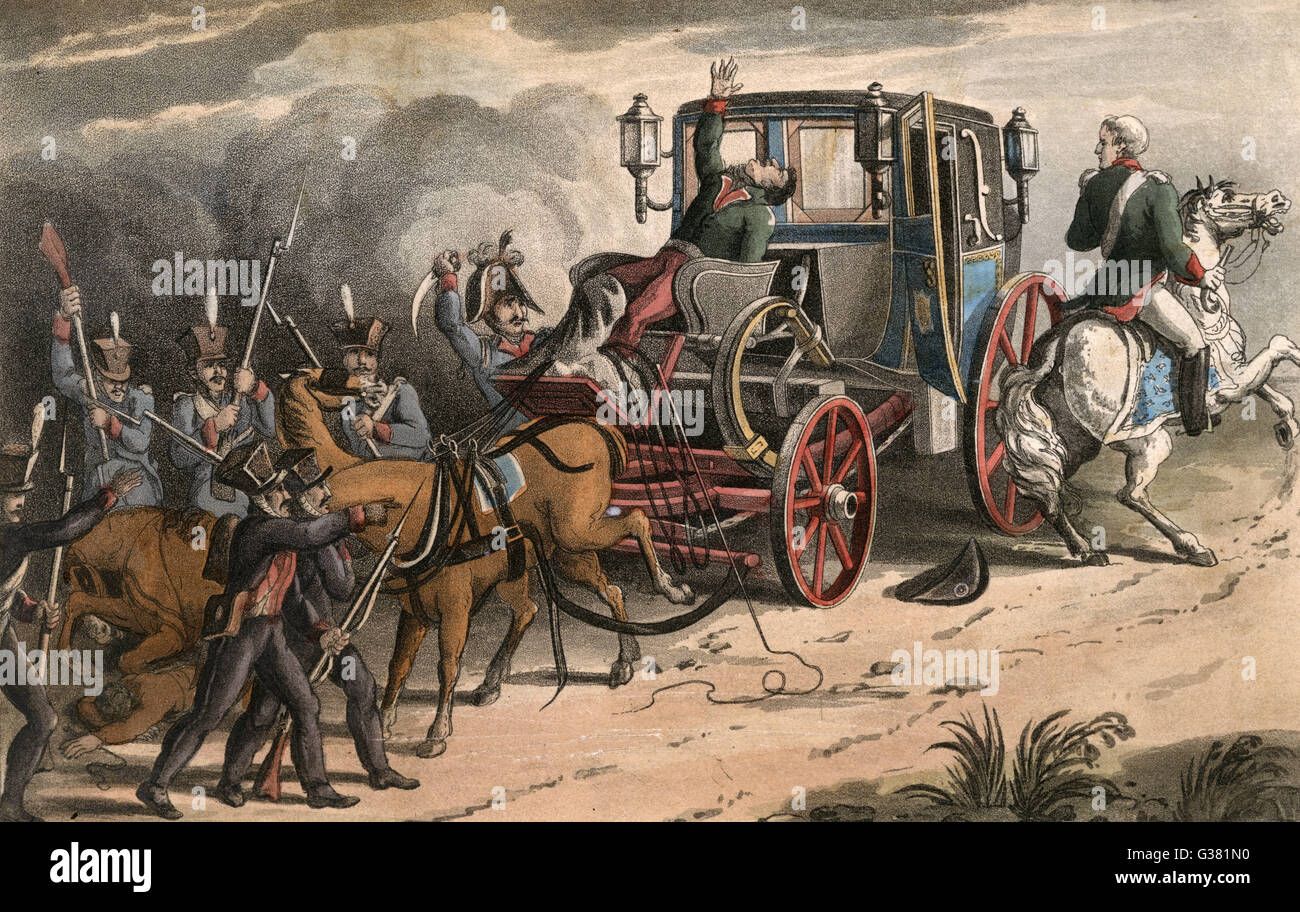 Napoleon 1815 waterloo hi-res stock photography and images - Alamy