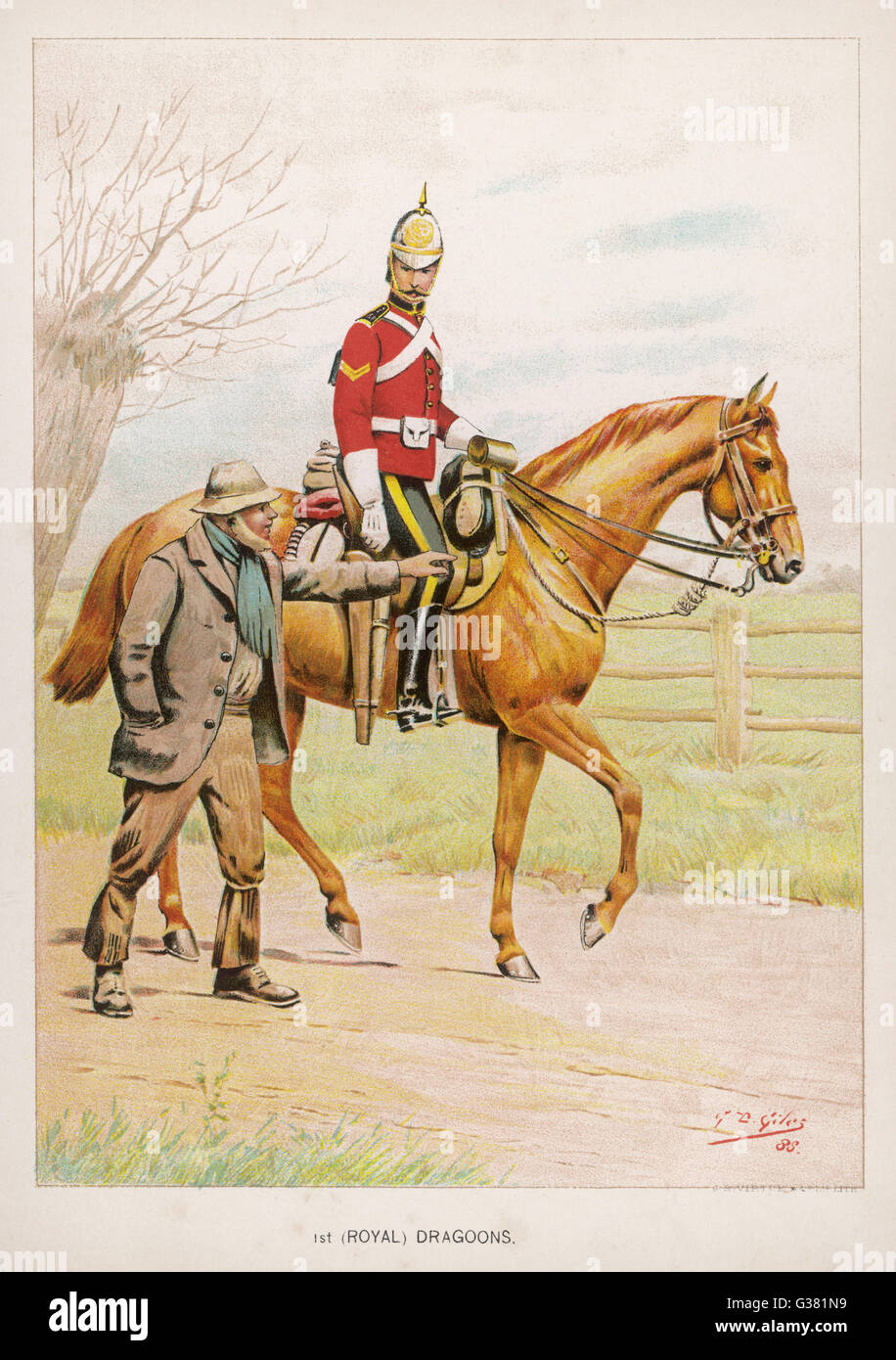 1st dragoons hi-res stock photography and images - Alamy