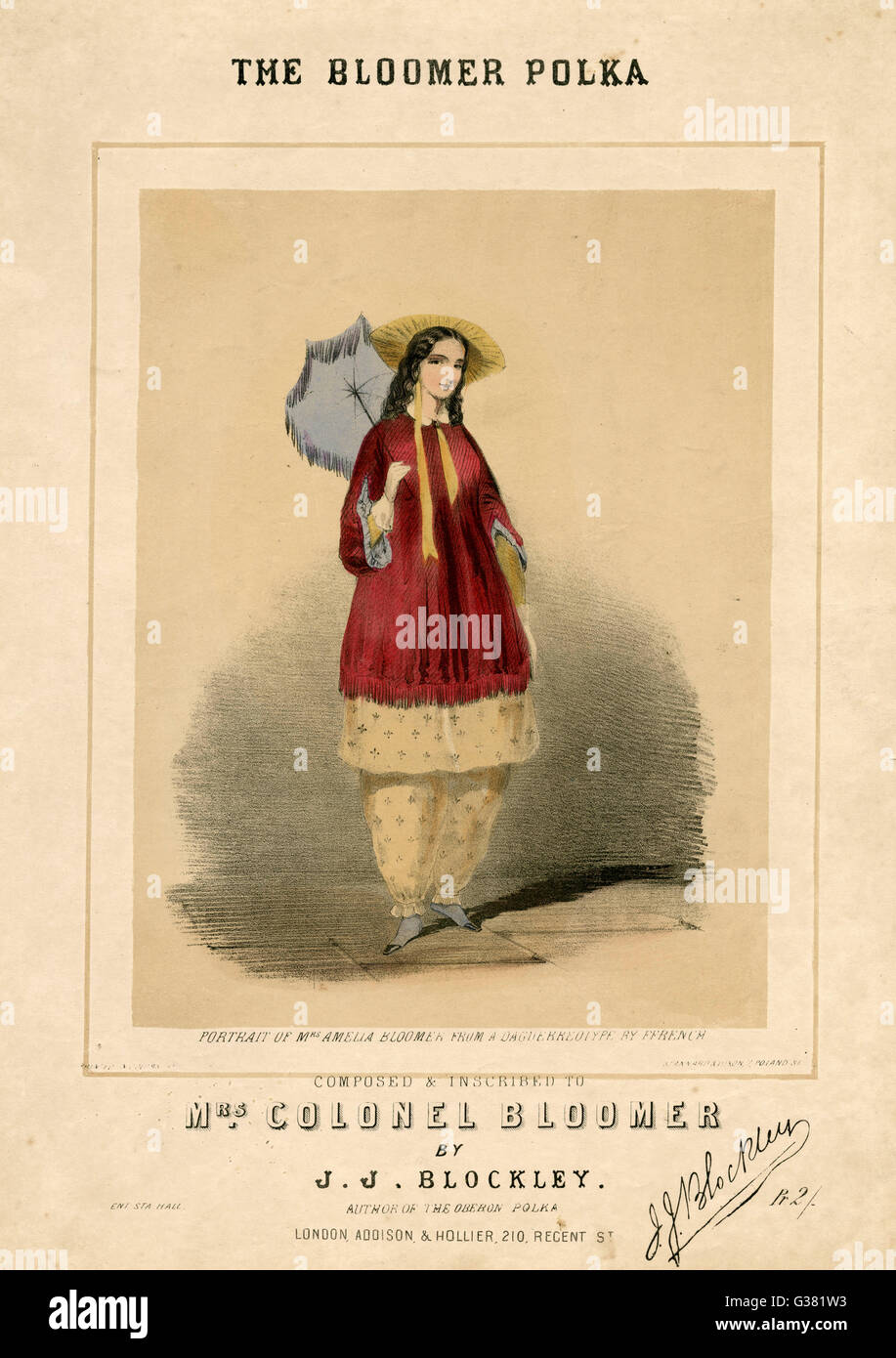 Reform dress bloomer hi-res stock photography and images - Alamy