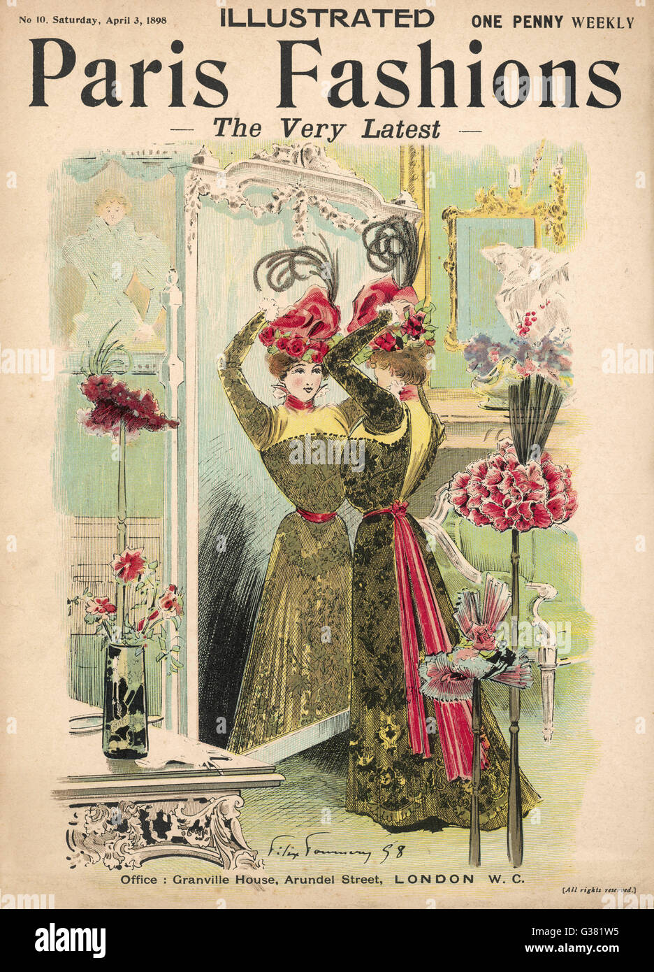 Victorian Hat Shop High Resolution Stock Photography and Images - Alamy