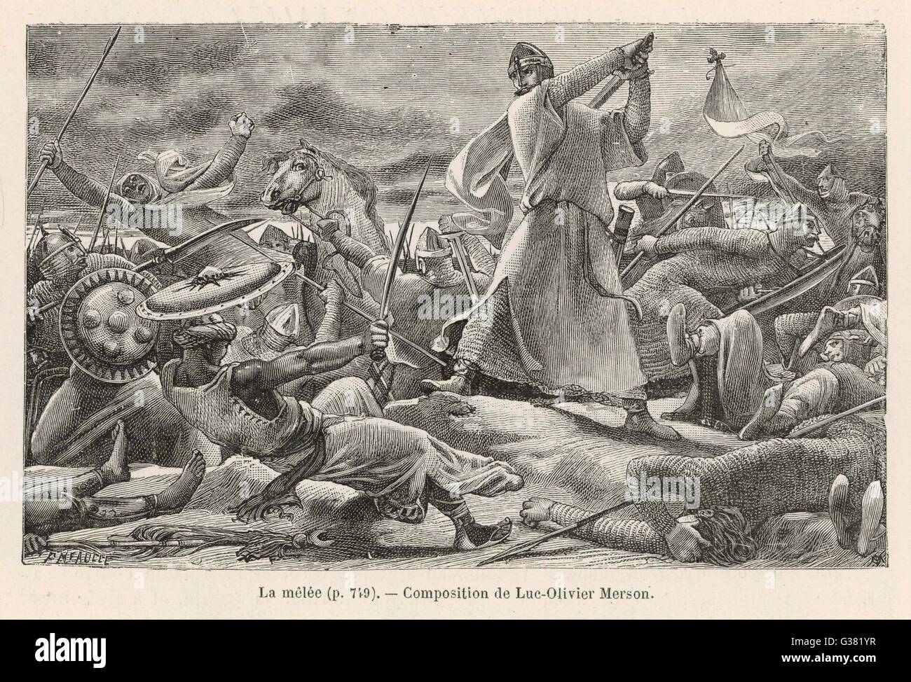 12th century battle melee hi-res stock photography and images - Alamy