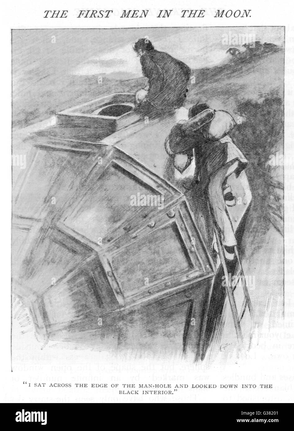 FIRST ON MOON/ STARTING Stock Photo - Alamy