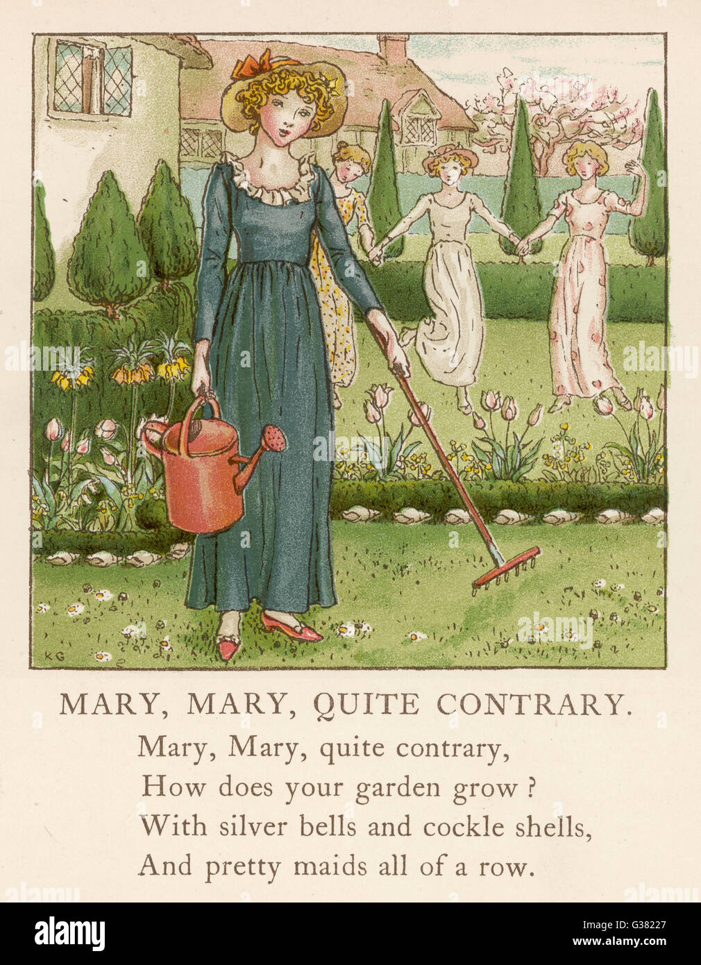 Contrary Mary - April Baby Stock Photo - Alamy