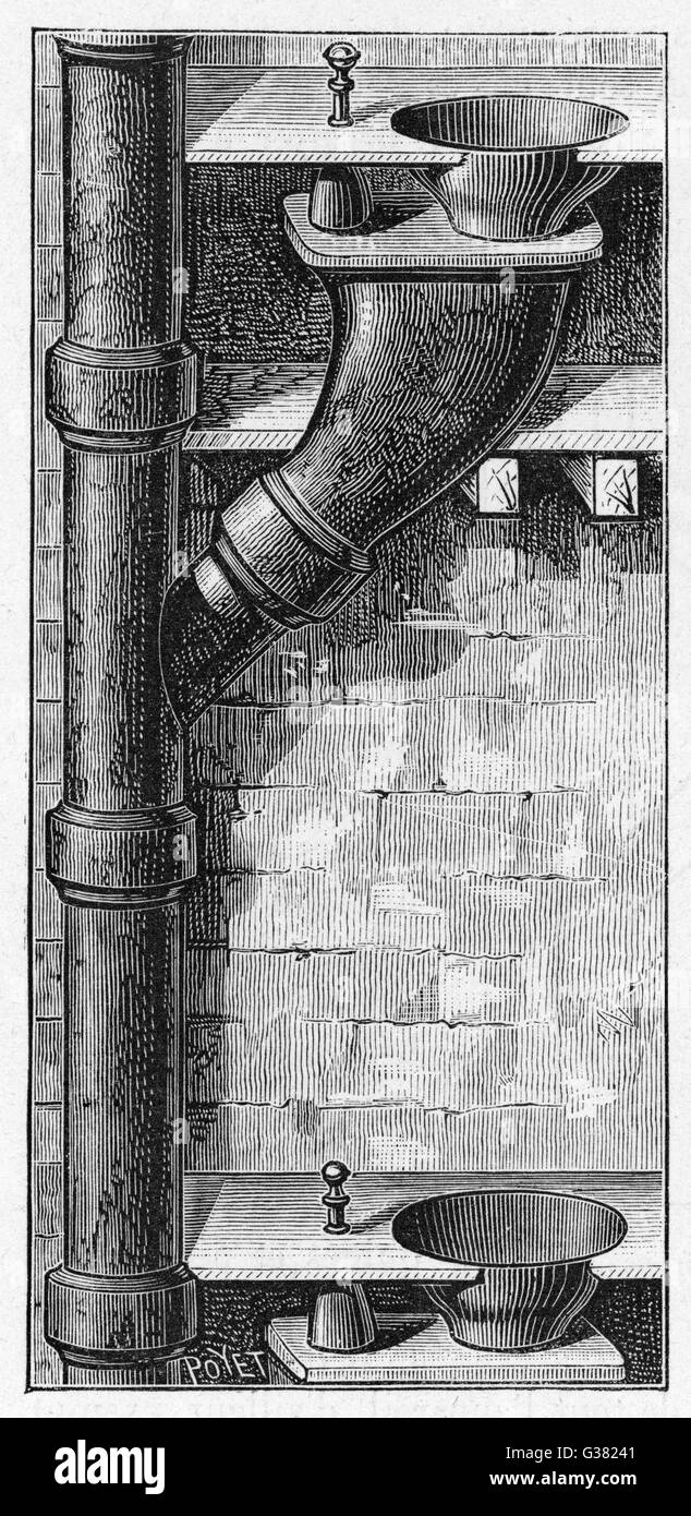 Toilet Loos History Historical Black and White Stock Photos & Images ...