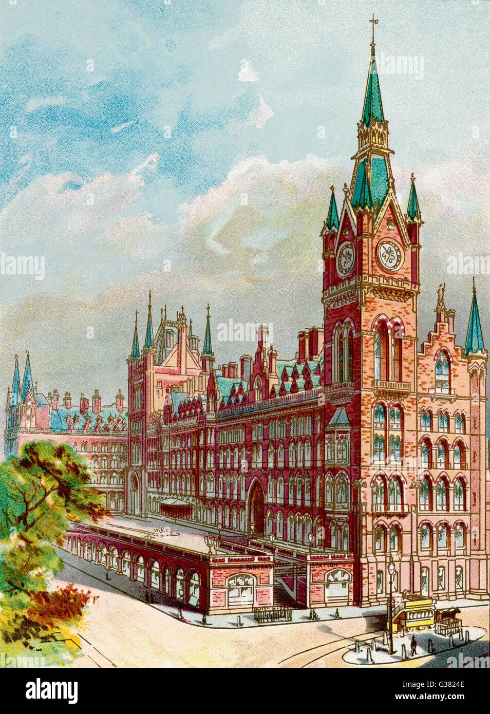 St pancras exterior hi-res stock photography and images - Alamy