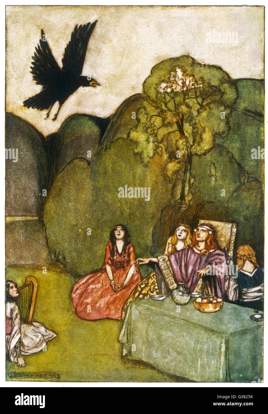 Raven myth ireland hi-res stock photography and images - Alamy