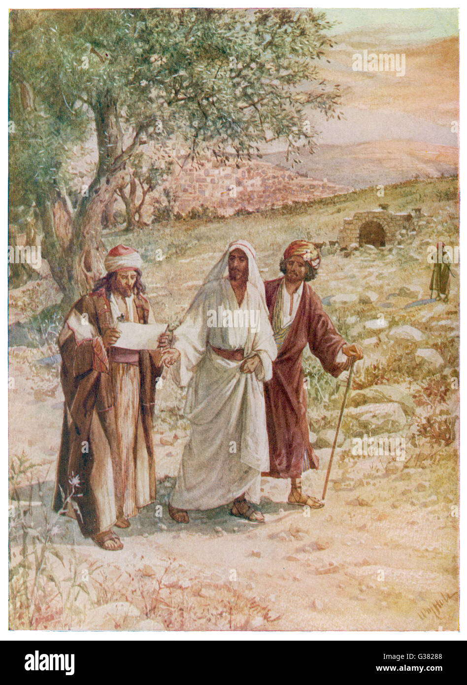 With Two Disciples High Resolution Stock Photography and Images - Alamy