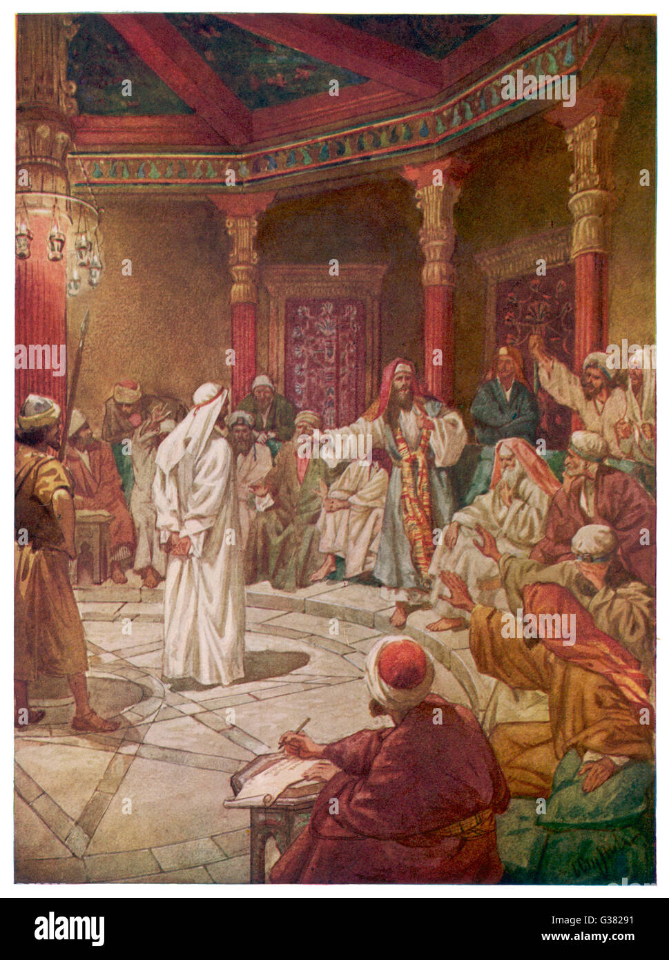 Trial of jesus hi-res stock photography and images - Alamy