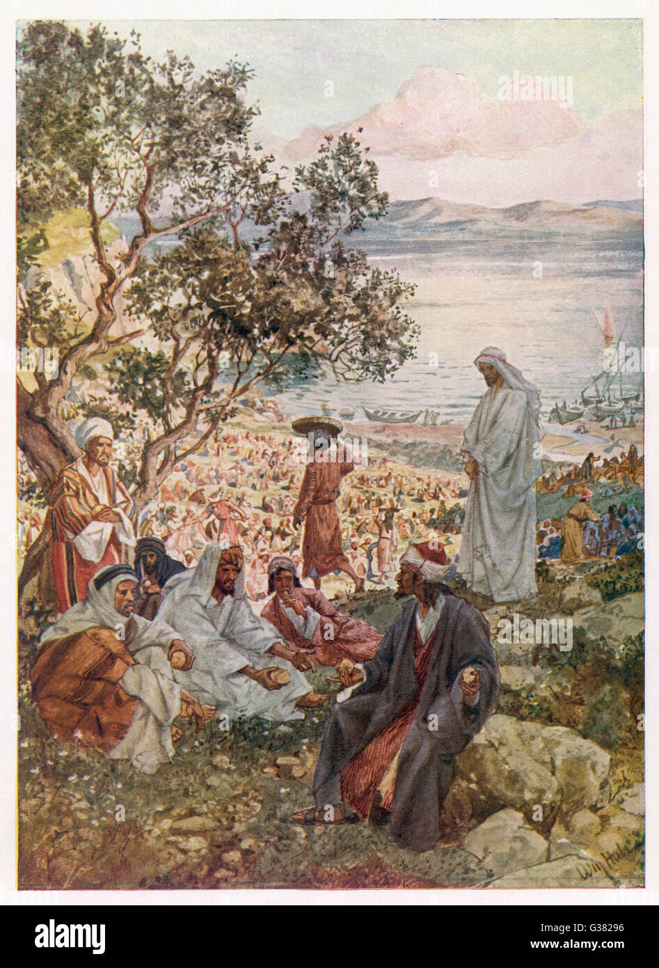 Jesus Feeds The 5000 High Resolution Stock Photography and Images - Alamy