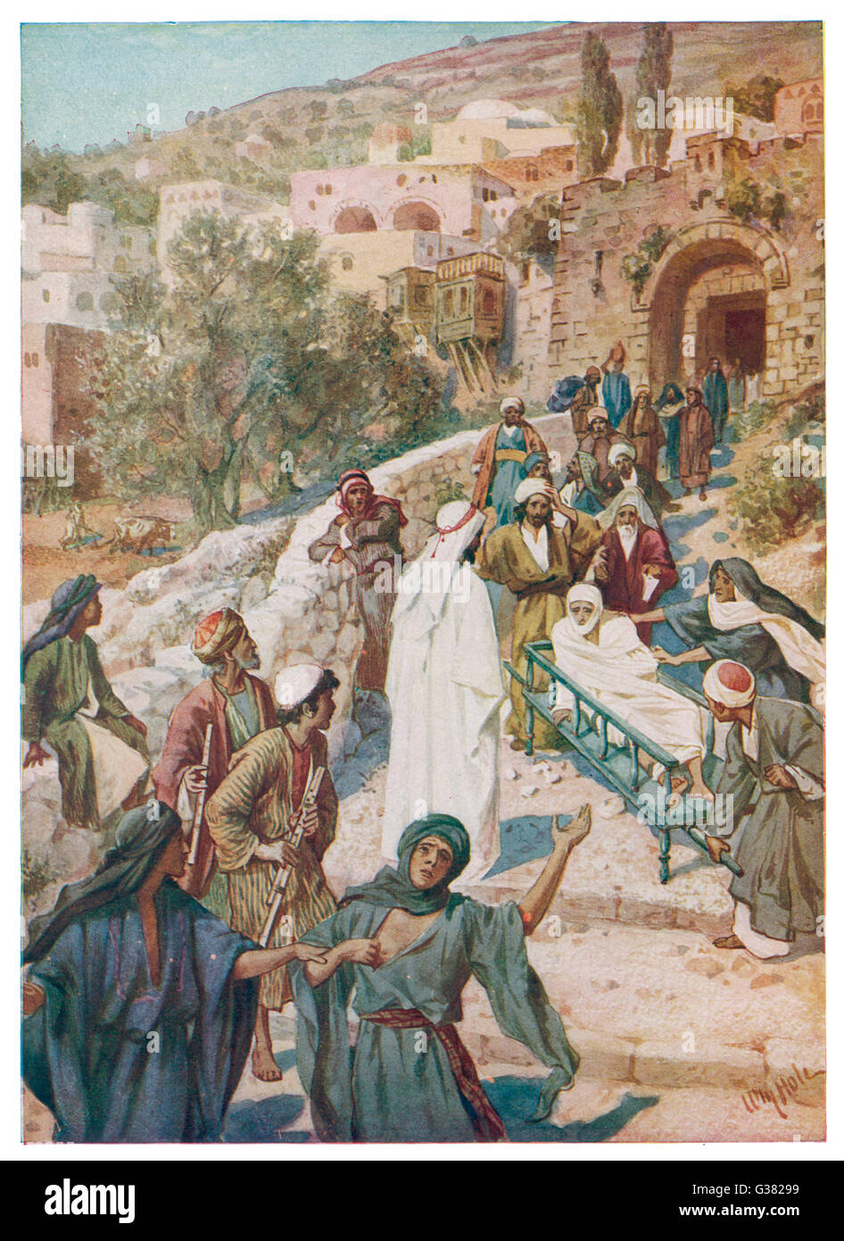 RAISING DEAD AT NAIN Stock Photo - Alamy