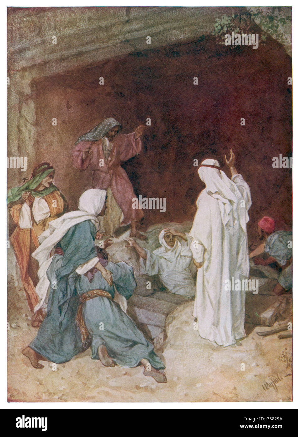 Lazarus jesus hi-res stock photography and images - Alamy